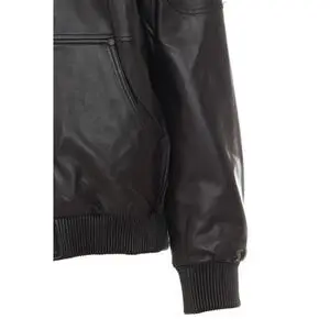 Moose Knuckles Neo Leather Hood Jacket