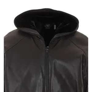 Moose Knuckles Neo Leather Hood Jacket