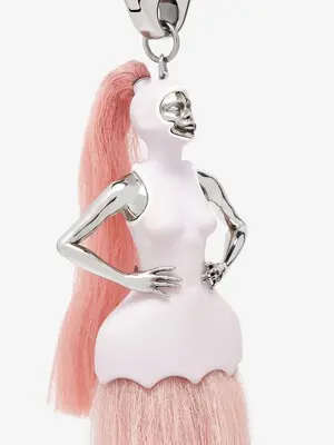 Alexander McQueen The Icons 'it's Only A Game' Charm - Pink