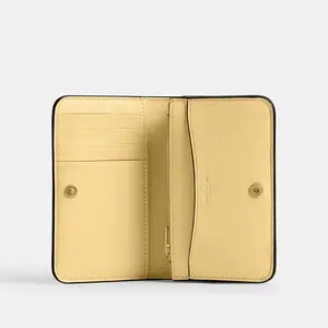 COACH OUTLET Essential Slim Card Case - Brass/vanilla