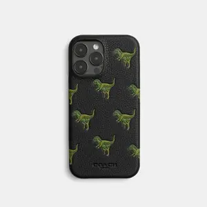 COACH OUTLET Iphone 16 Pro Case With Rexy - Black