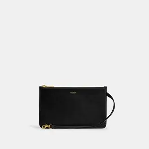 COACH OUTLET New York Zip Pouch - Brass/black