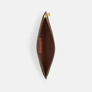 COACH OUTLET New York Zip Pouch - Brass/maple