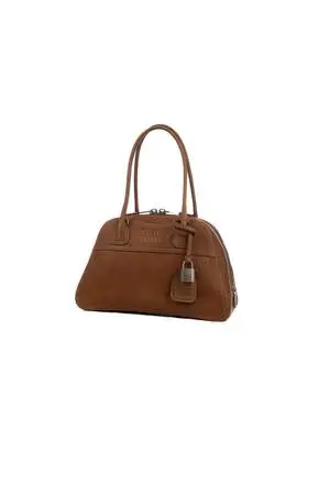 Miu Miu Leather Shopper Bag