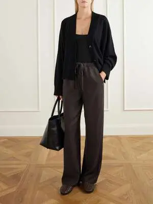 Citizens Of Humanity Aurora Twill Wide-leg Pants