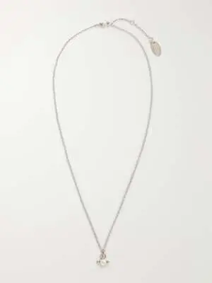 VIVIENNE WESTWOOD Balbina -tone Pendant Necklace - Silver