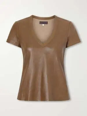 Stouls Gigi Leather T-shirt