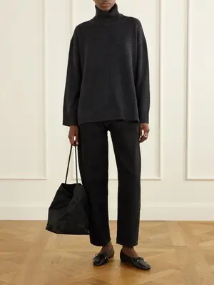 ALLUDE Wool And Cashmere-blend Sweater