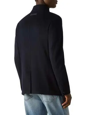 Zegna The Count Jacket In Cashmere Oasis