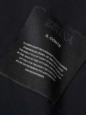 Zegna The Count Jacket In Cashmere Oasis