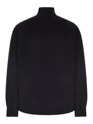 Giorgio Armani Cloth Shirt Jacket With High Collar