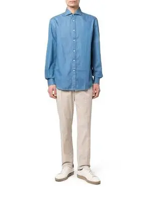 Brunello Cucinelli Medium Denim Shirt