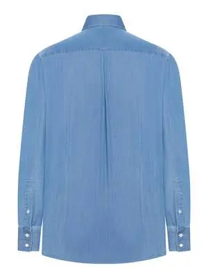 Brunello Cucinelli Medium Denim Shirt
