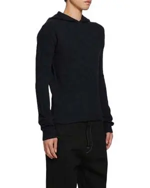 Rick Owens Knitted Hoodie