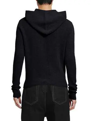 Rick Owens Knitted Hoodie