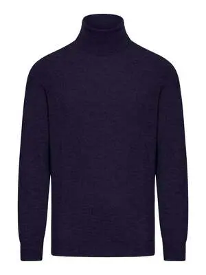 Brunello Cucinelli Cashmere Turtleneck - Blue
