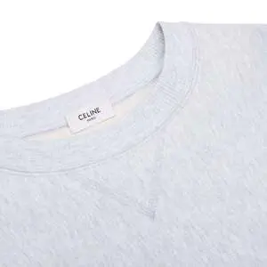 Celine Cotton Fleece Sweatshirt