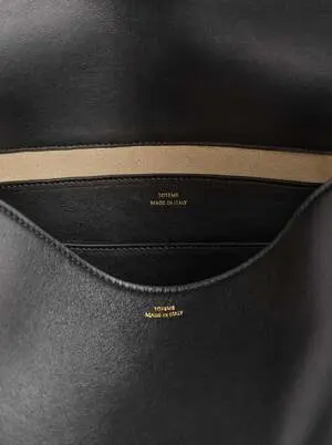 TOTEME T-lock Leather Shoulder Bag