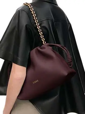 Loewe Medium Flamenco Bag In Soft Lambskin Nappa