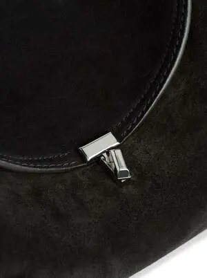 TOTEME T-lock Suede Handbag