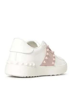 Valentino Garavani Sneaker Rockstud Untitled In Vitello Con Studs - Multicolor