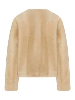 Max Mara Short Eco Fur Jacket
