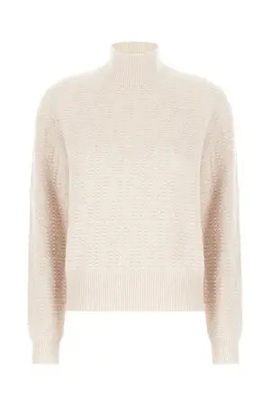 Fendi High Neck Long Sleeve Pullover - Multicolor