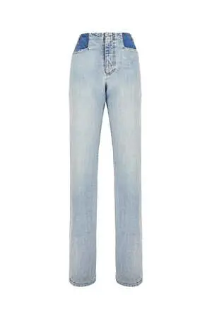 MAISON MARGIELA Patchwork Denim Jeans - Multicolor