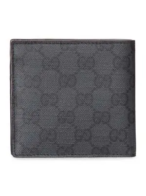 Gucci Bi-fold Wallet With Card Slot And Web Ribbon