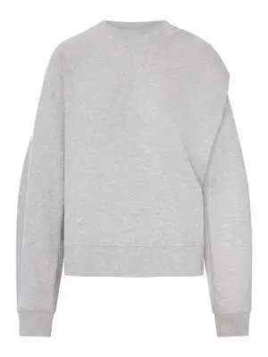 Dries Van Noten Cotton Sweatshirt With Drape On The Back - Multicolor