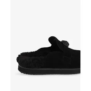 Kurt Geiger Eagle Suede Clogs
