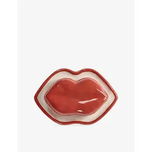 SERAX Lips Les Objets Mouleversants Lips Stoneware Dish With Lid