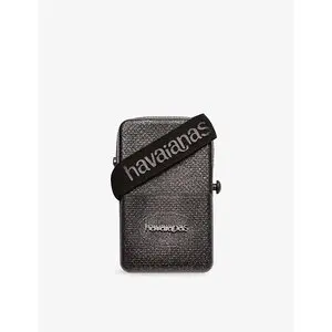 Havaianas Street Glitter Silicone Cross-body Bag - Black