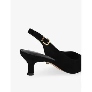 Kurt Geiger Stepney Suede Heeled Slingbacks