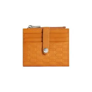 Kith For Bmw Zip Cardholder 'camel - Orange