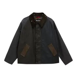 Barbour Patchwork Transport Wax 'sage/multicolor - Green