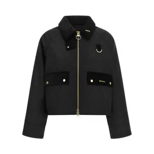 Barbour Icons Quilted Spey Wax Jacket /classic - Black