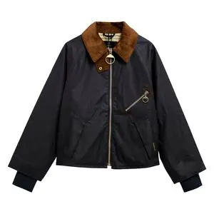 Barbour Arlene Wax Jacket 'navy/ancient - Blue