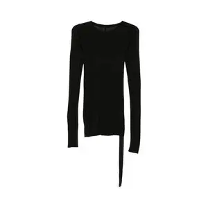 Rick Owens Basic Long-sleeve T-shirt - Black