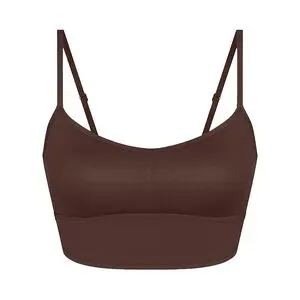 NIKESKIMS Matte Cami Bra Top 'dark Sepia