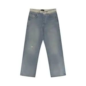 PURPLE BRAND P018 Basalt Distressed 'light Indigo - Blue