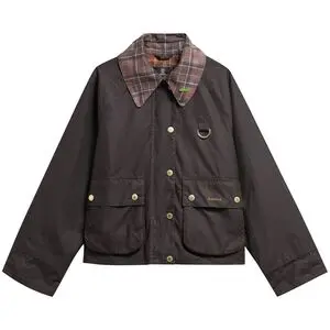 Barbour Icons Quilted Spey Wax 'rustic/muted - Brown