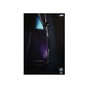 Kith For Bmw 1981 M1 E26 Poster - Multicolor