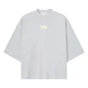 Fear Of God Heavy Jersey Merch Tee Boxy Fit 'washed Overcast - Grey