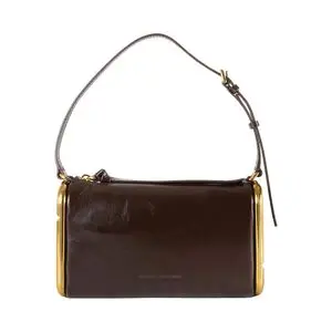 Marc Jacobs Crinkle Scene Small Shoulder Bag 'fondant - Brown
