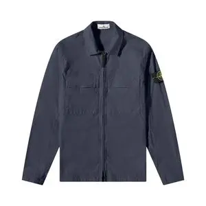 Stone Island Stretch Overshirt 'navy - Blue