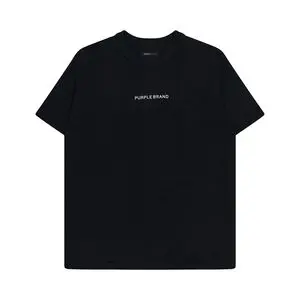 PURPLE BRAND Hwt Jersey Short-sleeve Tee - Black