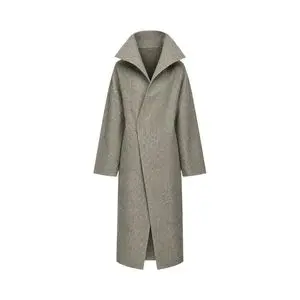 Rick Owens Dracucollar Belted Coat - Tan