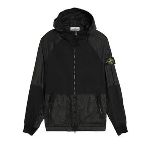Stone Island Slim Fit Panelled Hooded Jacket