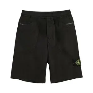 Stone Island Logo Patch Bermuda Short